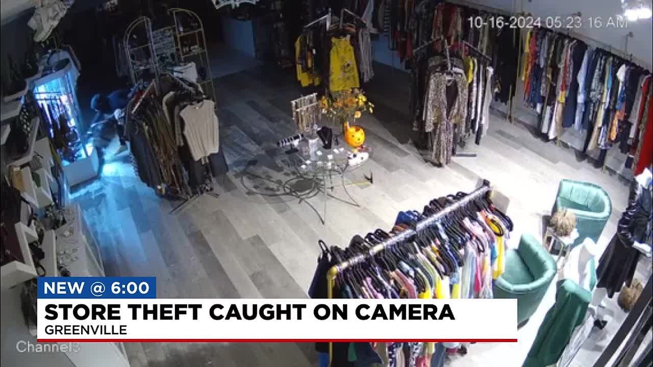 Store Theft Caught on Camera - YouTube