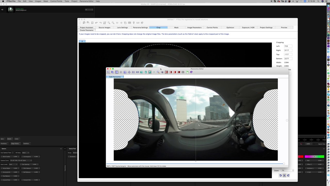 Mistika VR + PTGui: One-Shot VR Tutorial Entaniya Fisheye HAL250 Foward - YouTube