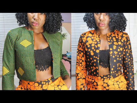 DIY JACKET, Cut and Sew a Simple Reversible Jacket Tutorial