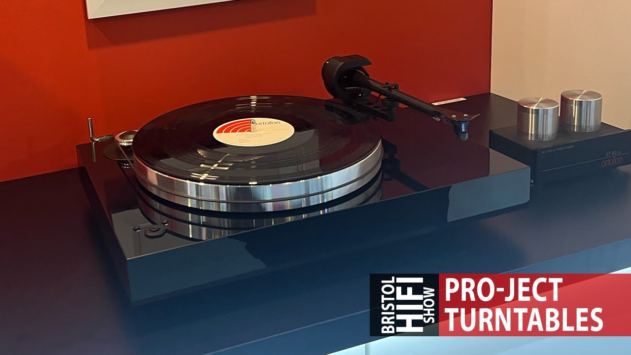 Bristol HiFI Show: Pro-Ject turntables booth - YouTube