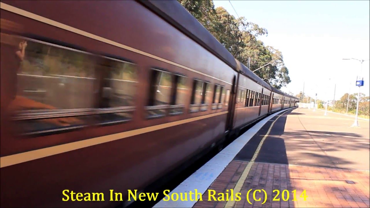 The Last NEWCASTLE FLYER Service With Steam Locomotive 3642 - YouTube