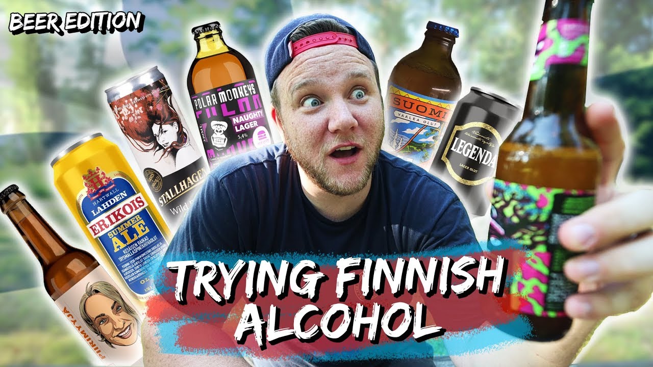 TRYING FINNISH ALCOHOL: BEER EDITION | Taste Test Tuesday - YouTube