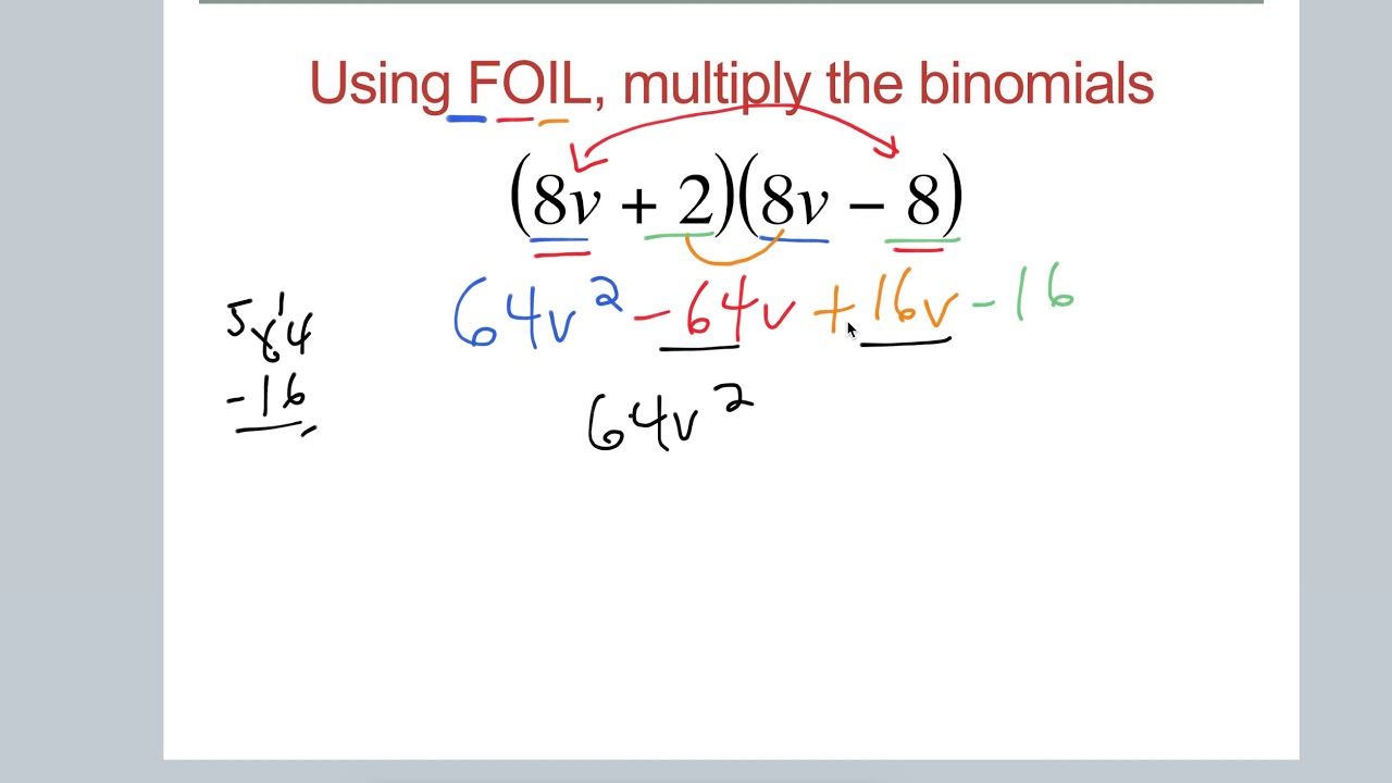 FOIL Method Of Multiplying Binomials YouTube foil-method-of-multiplying-binomials-youtube