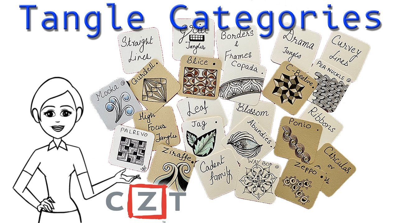 Tangle Categories - Organize the tangles with Nidhi Prakash CZT - YouTube