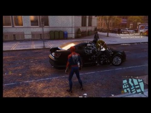 Marvel's Spider-Man. On the car - YouTube