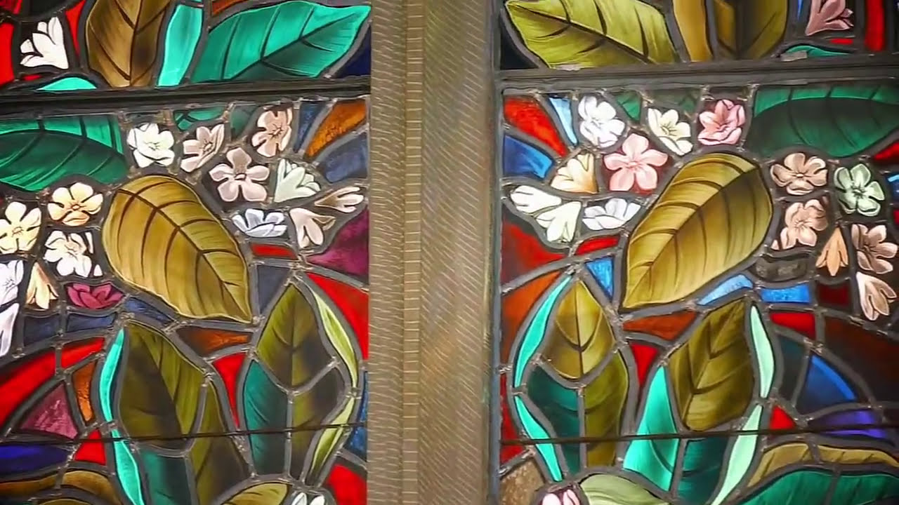 The Stained Glass Windows in the House of Commons - YouTube