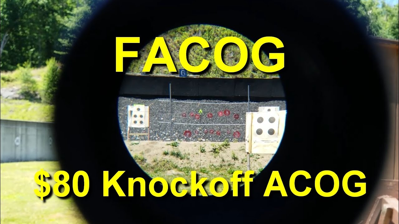 FACOG The $80 Knock-off Acog - First Person RePew - YouTube