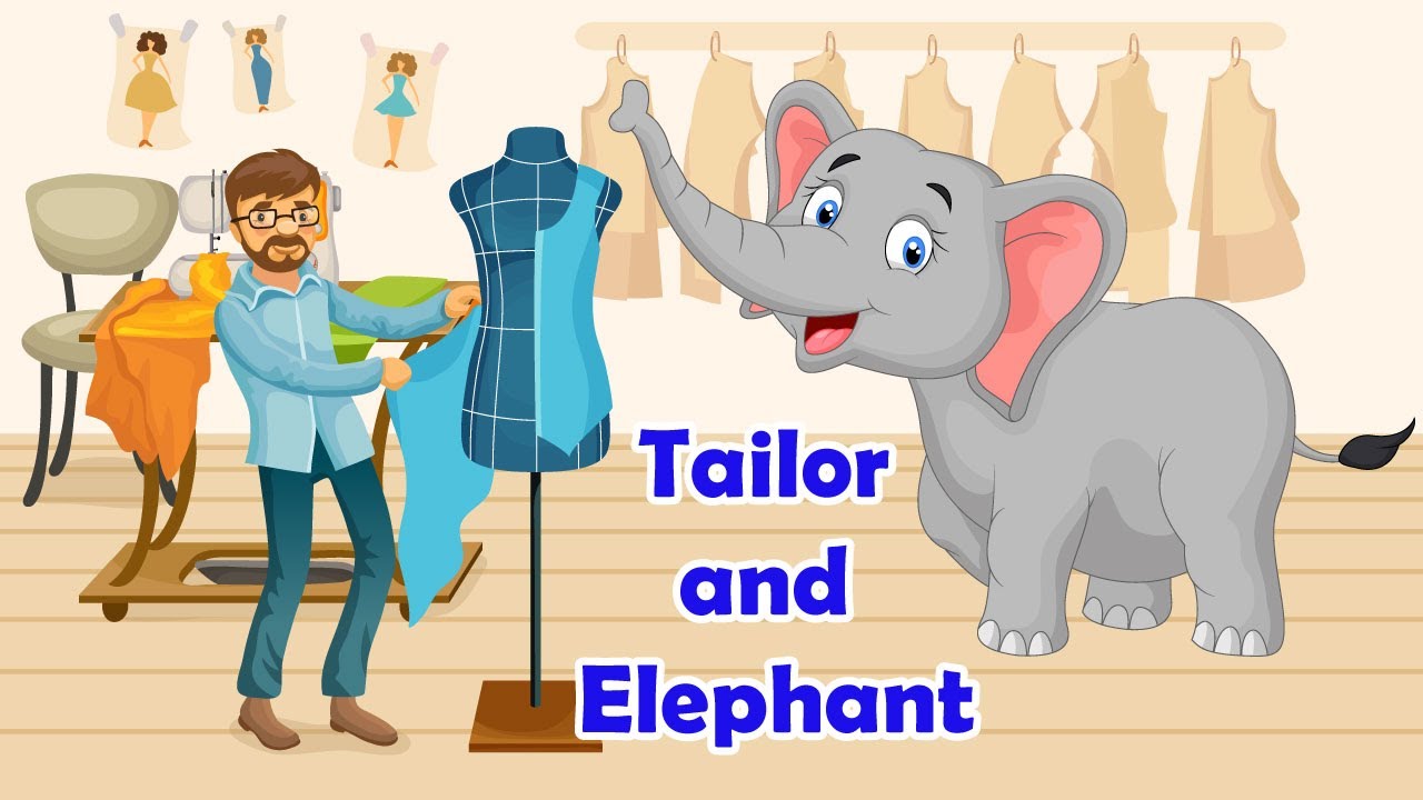Elephant And Tailor Story - Moral Stories In English | English Story ...