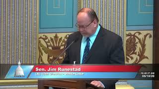 Video – Senator Jim Runestad