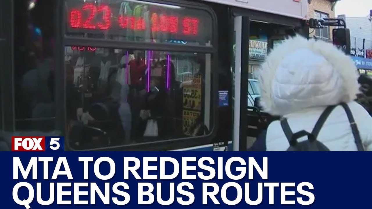 Mta Unveils Plans Redesign Queens Bus Routes Youtube