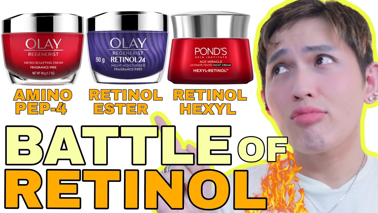 OLAY REGENERIST RETINOL VS POND'S HEXYL RETINOL | ANONG MAS MAGANDA ...