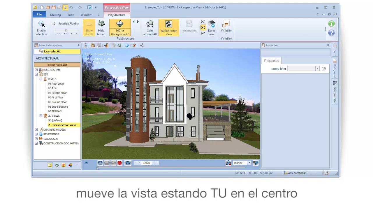 Tutorial de Edificius - Perspectiva - ACCA software - YouTube