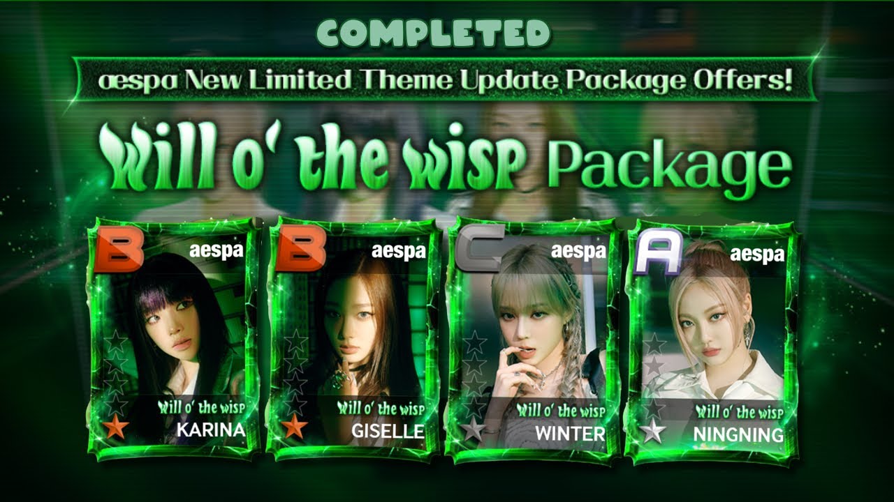 Superstar SMTOWN | Aespa 'Will O' The Wisp' Le Theme Completed 🎃 - YouTube