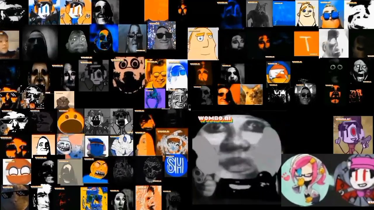 random YouTuber and people and mr incredible sing unclear (all parts ...