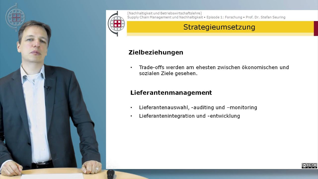 VABNE - Nachhaltigkeit und BWL - K13E01 - Prof. Dr. Stefan Seuring - YouTube