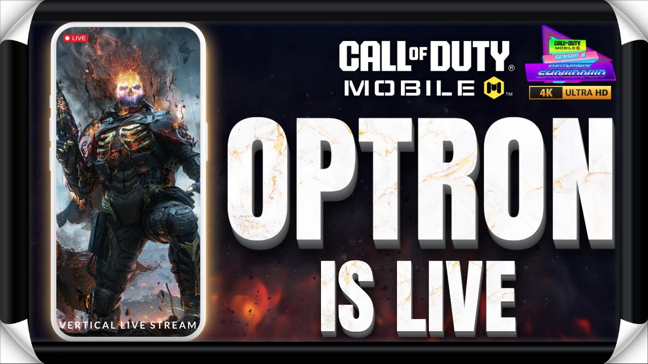 CALL OF DUTY MOBILE SEASON 6 VERTICAL LIVE | CODM LIVE - YouTube