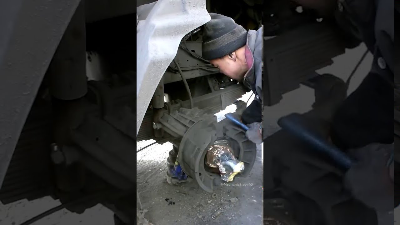 After Long Holiday, The first King Pin Kits Replacement with Mechanic ...