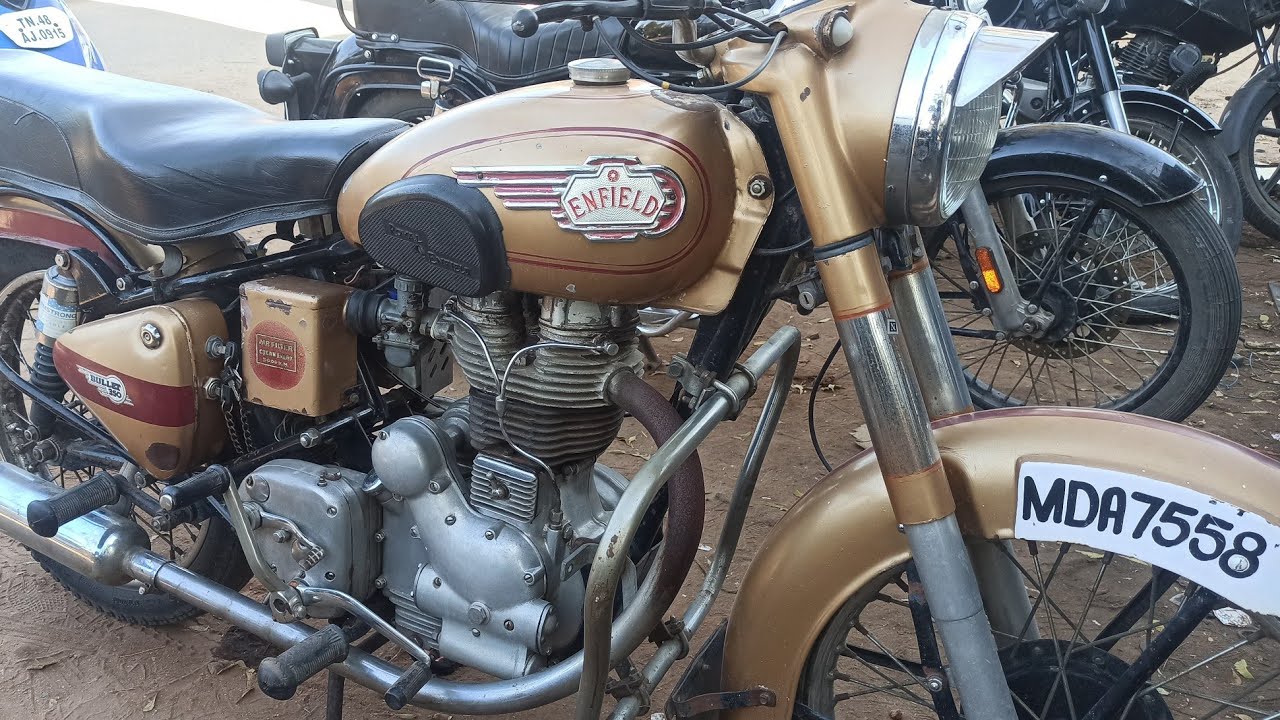 Old vintage bullet 1969 model|Royal Enfield|HMS BULLET MAKER IN TRICHY ...