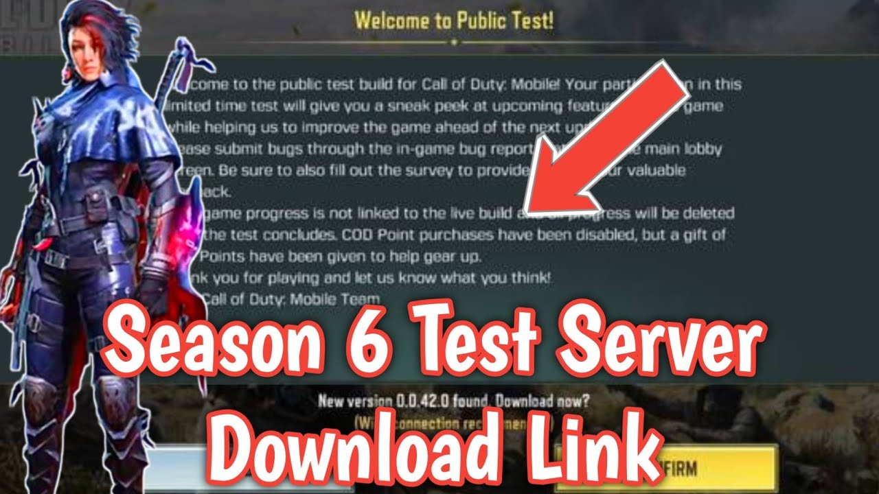How To Download Season 6 Test Server in codm 2024 | codm Season 6 Beta ...