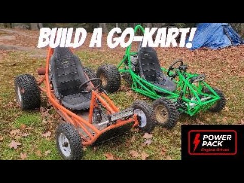 How to build a Go-Kart with the PowerPack engine Drive. - YouTube