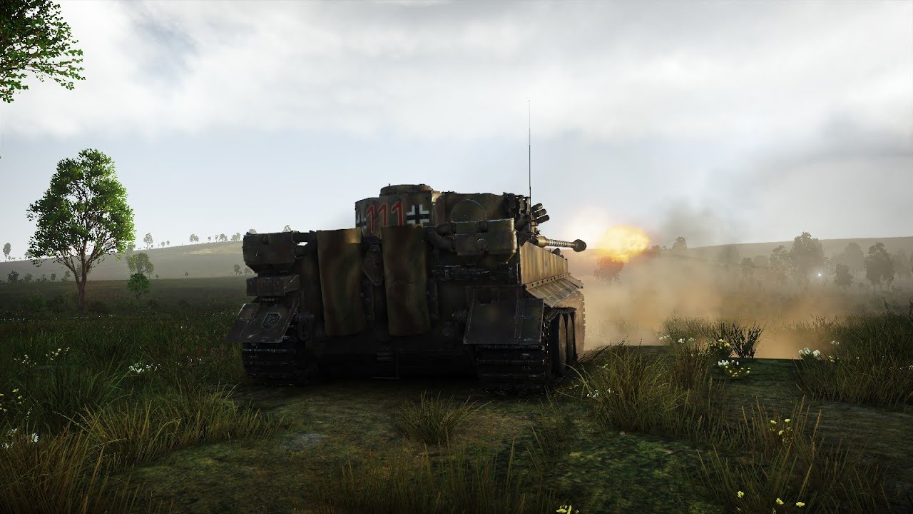 The Tiger Kills - Warthunder Tank Sim Game play - YouTube