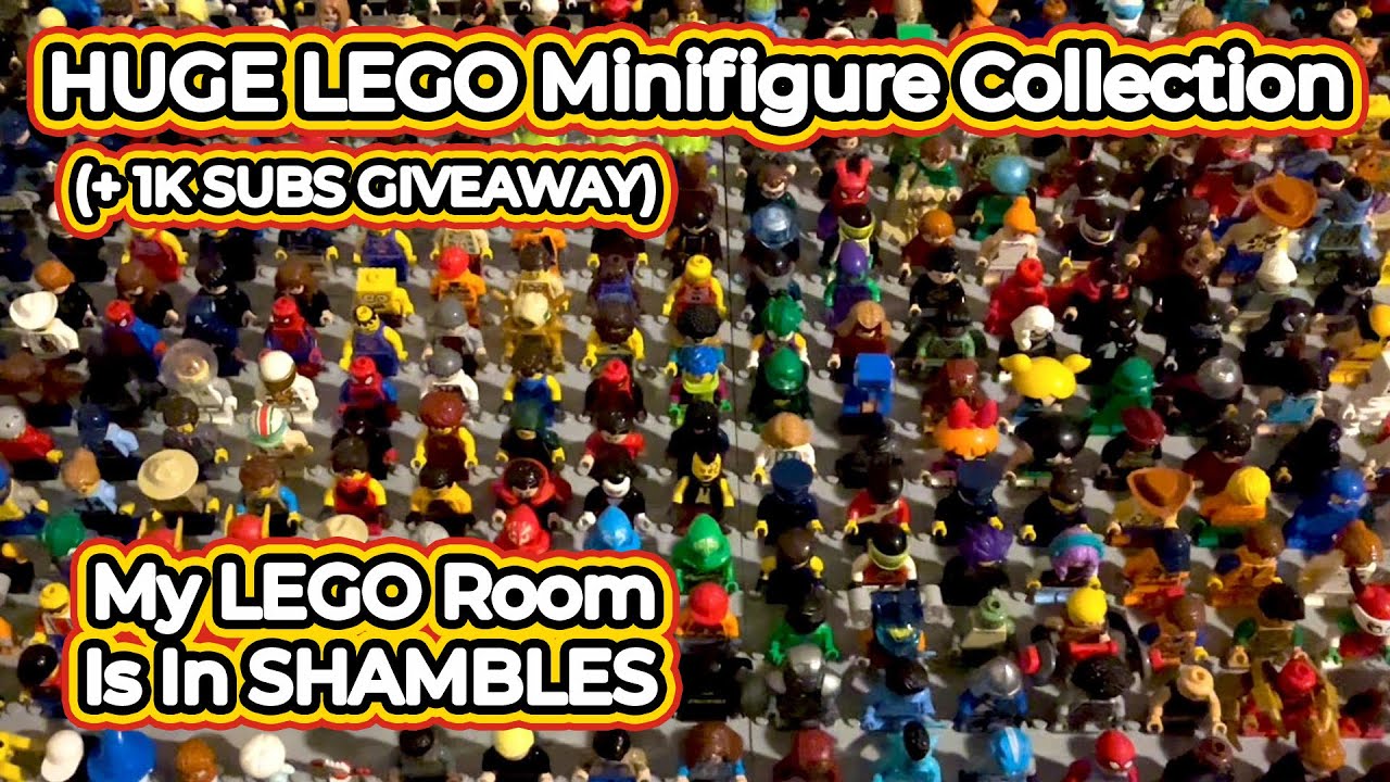 My LEGO Minifigure Collection (+Giveaway): Update 3 - YouTube