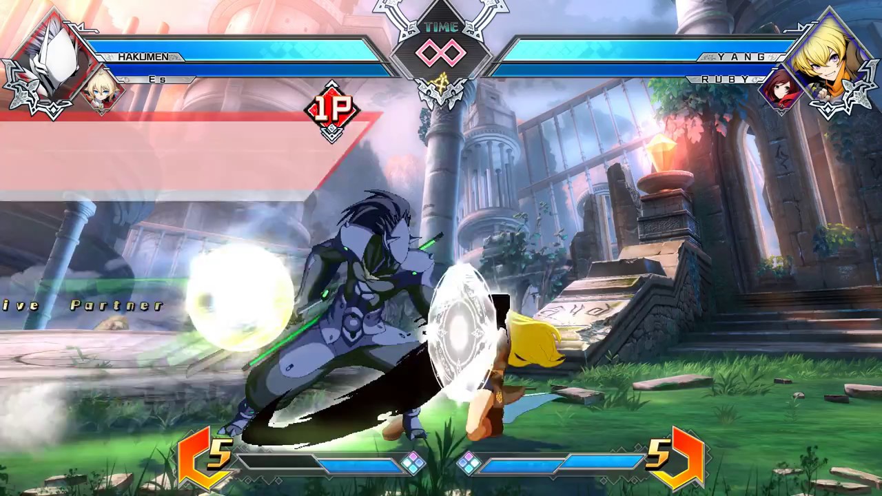 BBTAG Hakumen Blockstring High Mix-up Tech (1 Bar) - YouTube