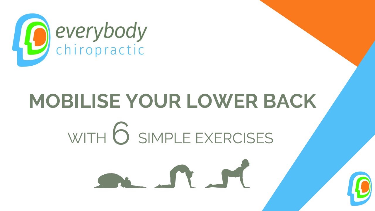 6 simple exercises for lower back mobilisation - YouTube