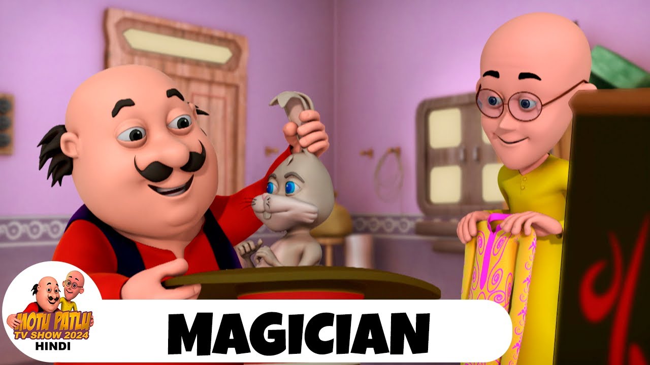 The Magician | Comedy Funny Cartoon | मोटू पतलू | Full Episode 37 ...