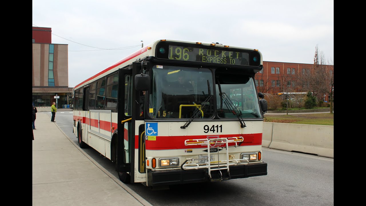 TTC 1996 Orion V ex-CNG Last Run #9411 - YouTube