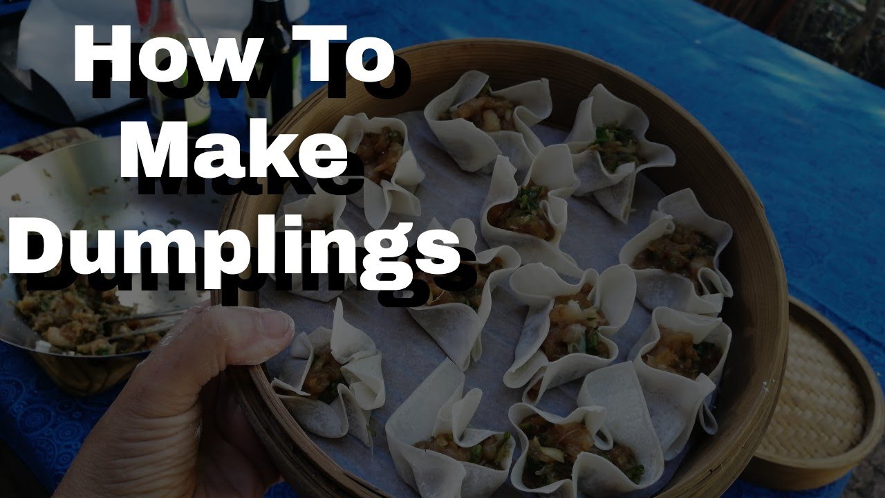 How To Make Dumplings - YouTube
