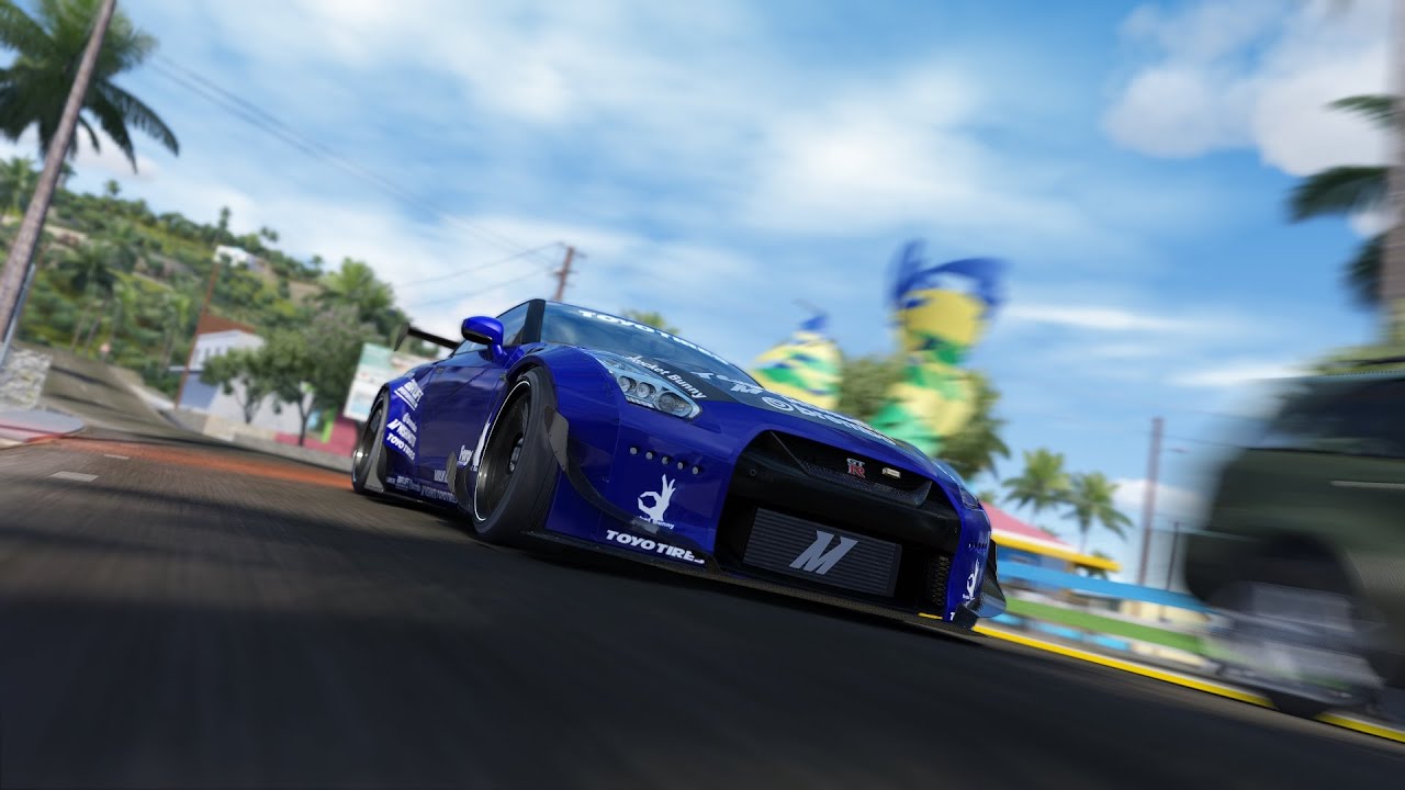 1000HP Rocket Bunny Nissan GT-R R35 T-Spec - Assetto Corsa w/ Traffic ...