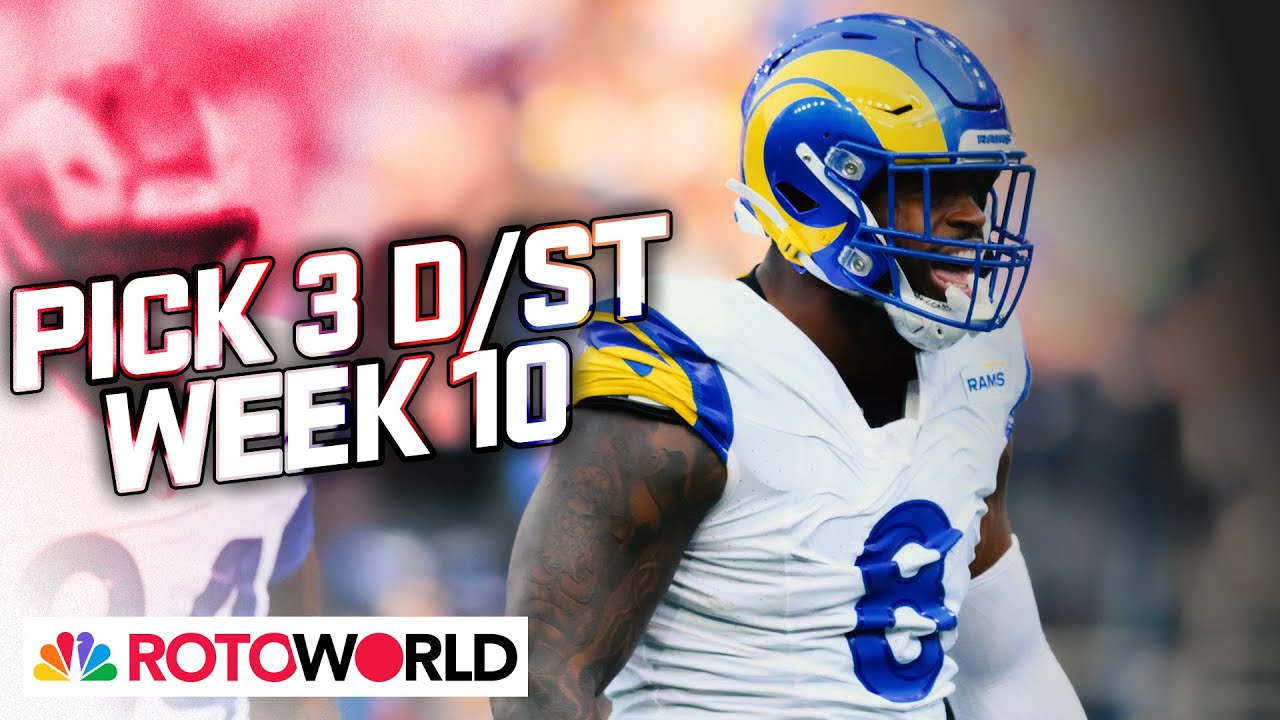 Rams, Bears, Chargers lead Defense (D/ST) Start Em / Sit Em for Week 10 ...