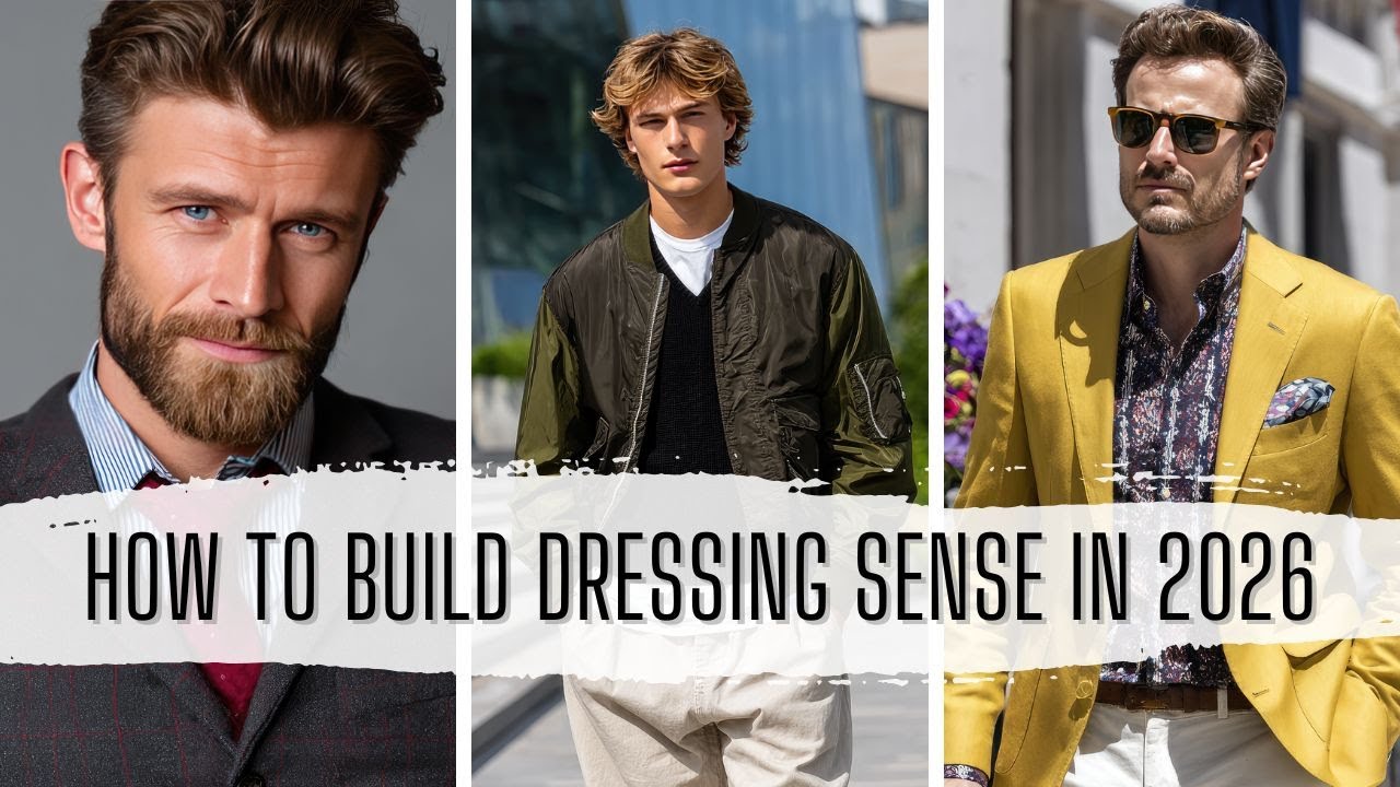 👔 How to Build Dressing Sense in 2026: Men's Complete Style Guide ...