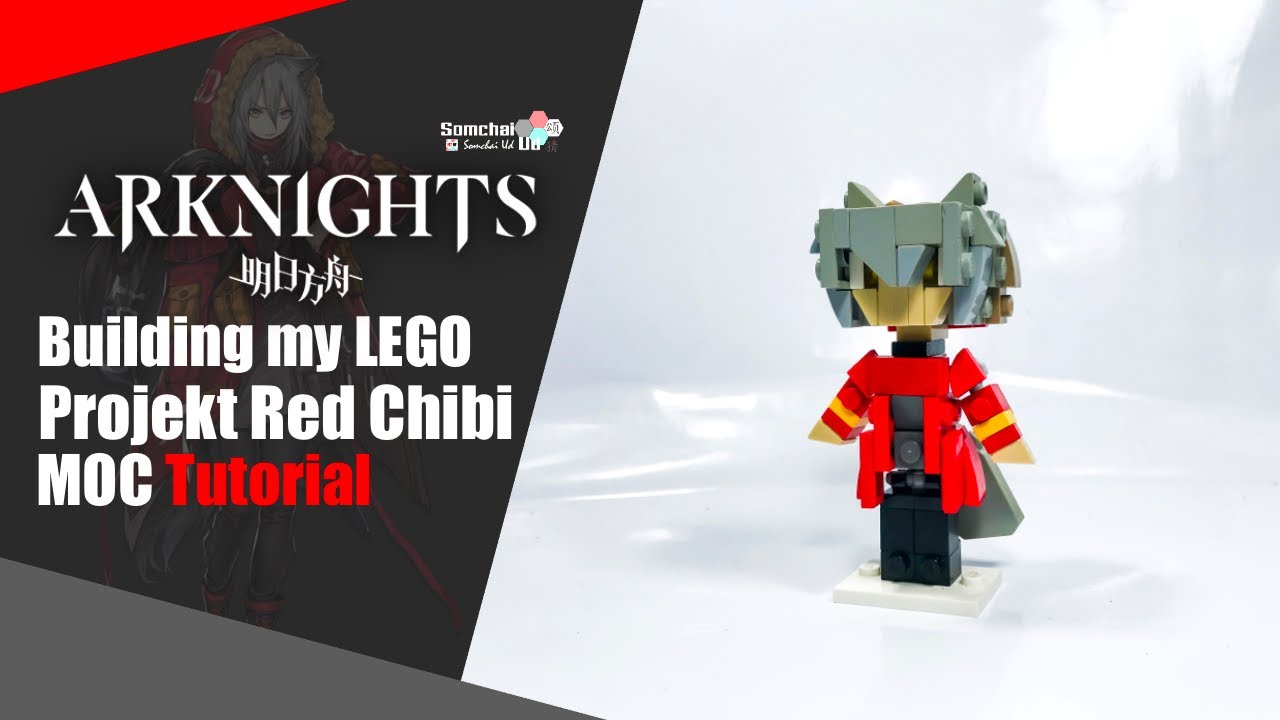 LEGO Arknights Projekt Red Chibi MOC Tutorial | Somchai Ud - YouTube