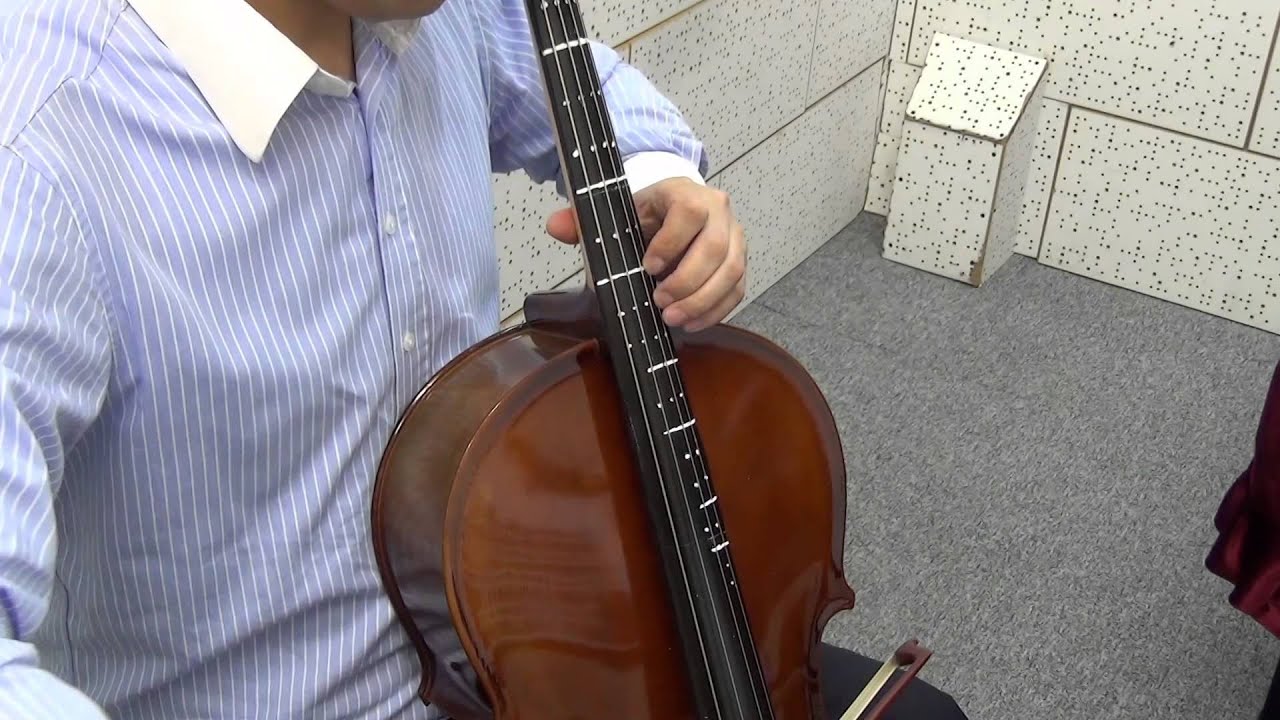ABRSM Cello Exam Grade 6 scales and arpeggios - F major scale(separate ...