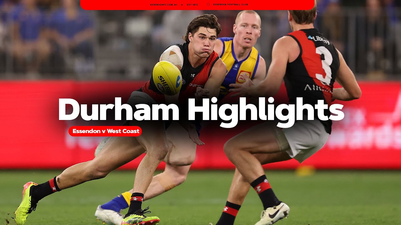 Sam Durham vs West Coast (you aleady know 🤯🤌) | Round 8 | 2024 - YouTube