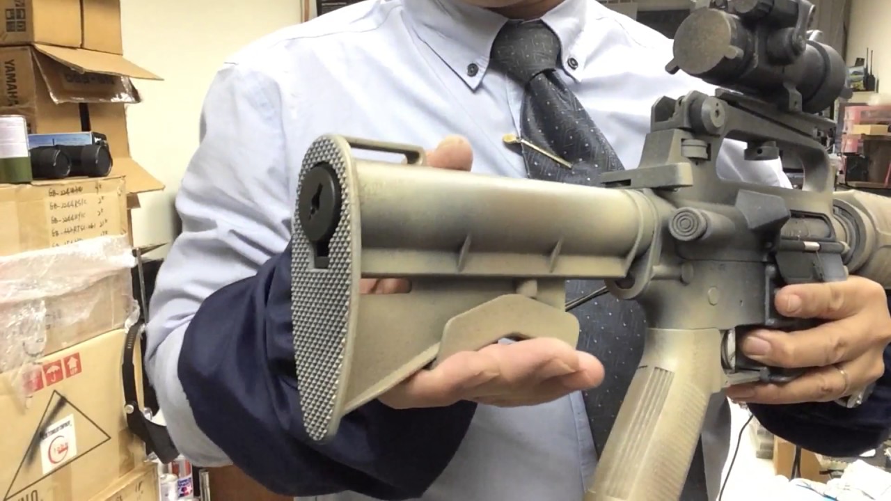 仿90年代RO727 M16A2 Carbine - YouTube