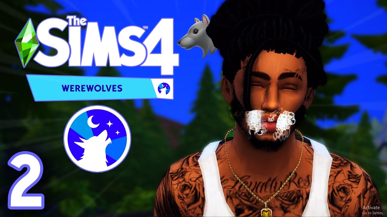 WEREWOLF RABIES 😱🤦‍♂️ // Becoming The Alpha EP.2 | The Sims 4 ...