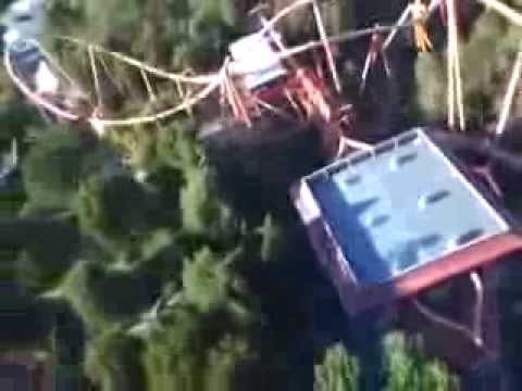 Sky Tower SIX FLAGS MAGIC MOUNTAIN going up!! - YouTube