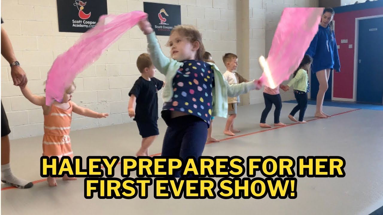 Haley prepares her First Ever Show in UK | Life with Maria #toddlerlife ...