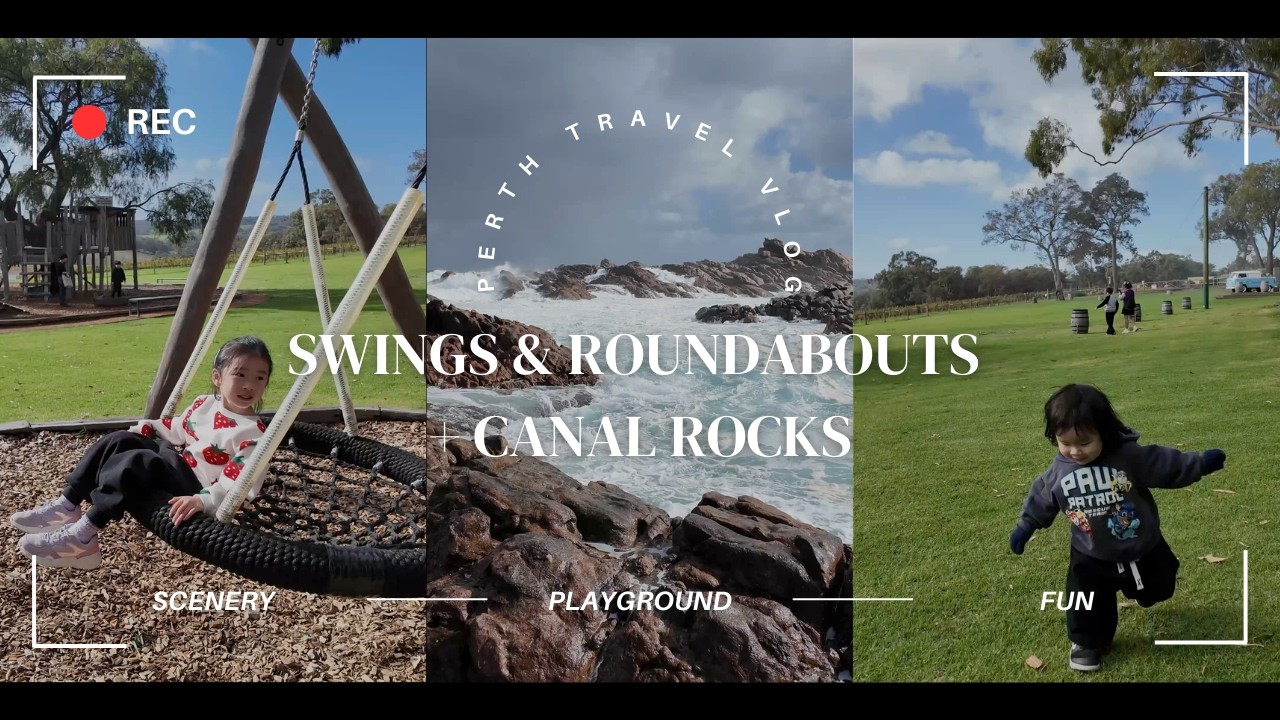 SWINGS & ROUNDABOUTS + CANAL ROCKS | PERTH TRAVEL VLOG | 4K - YouTube