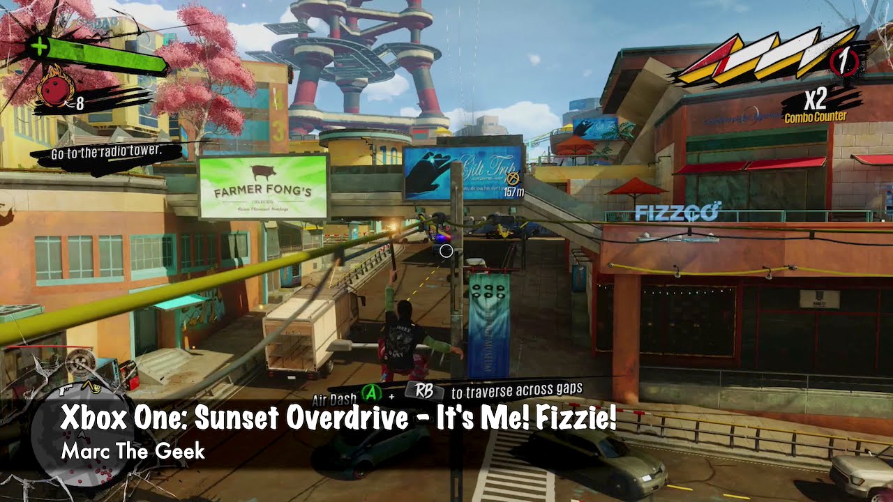 Xbox One: Sunset Overdrive - It's Me! Fizzie! - YouTube