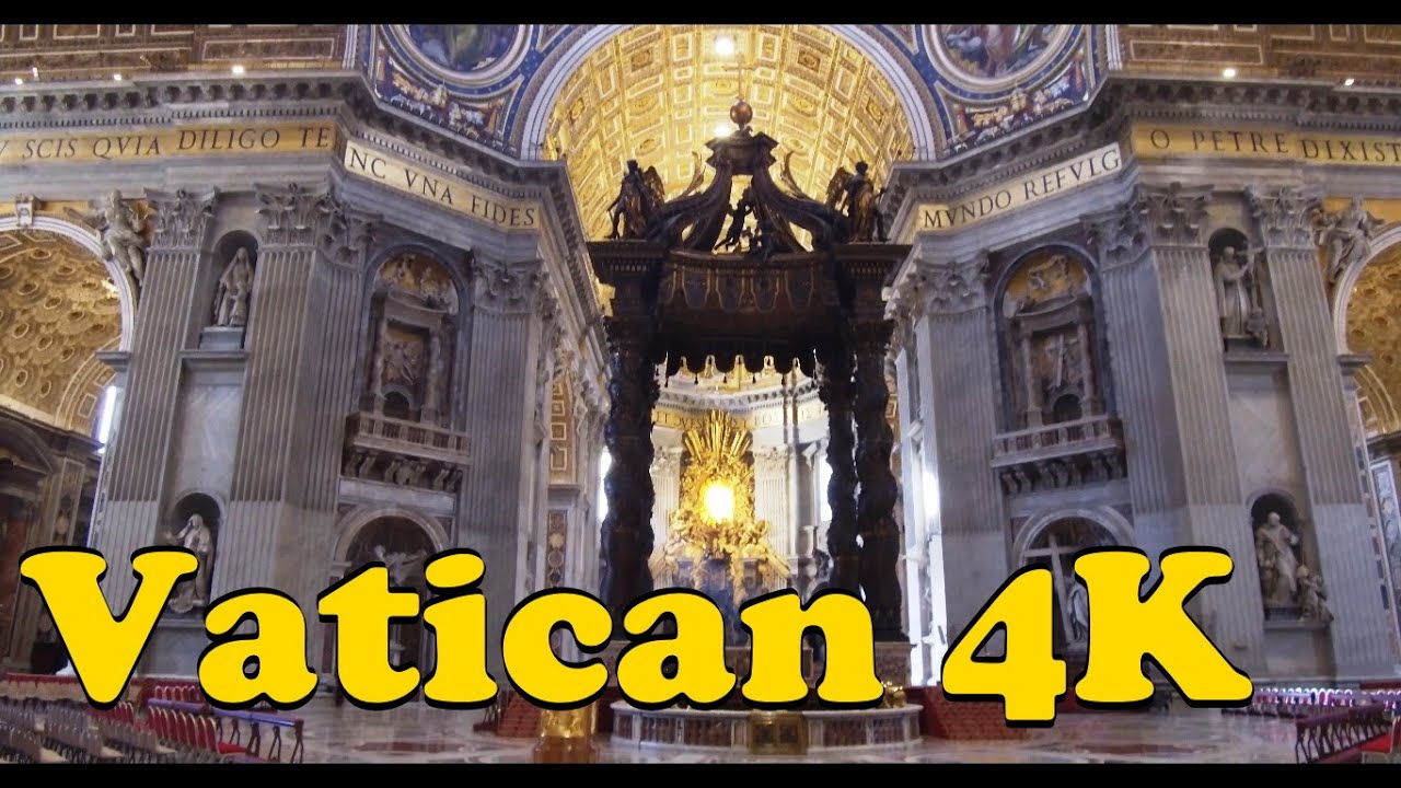 Saint Peter's Basilica Vatican. [4K]. - YouTube