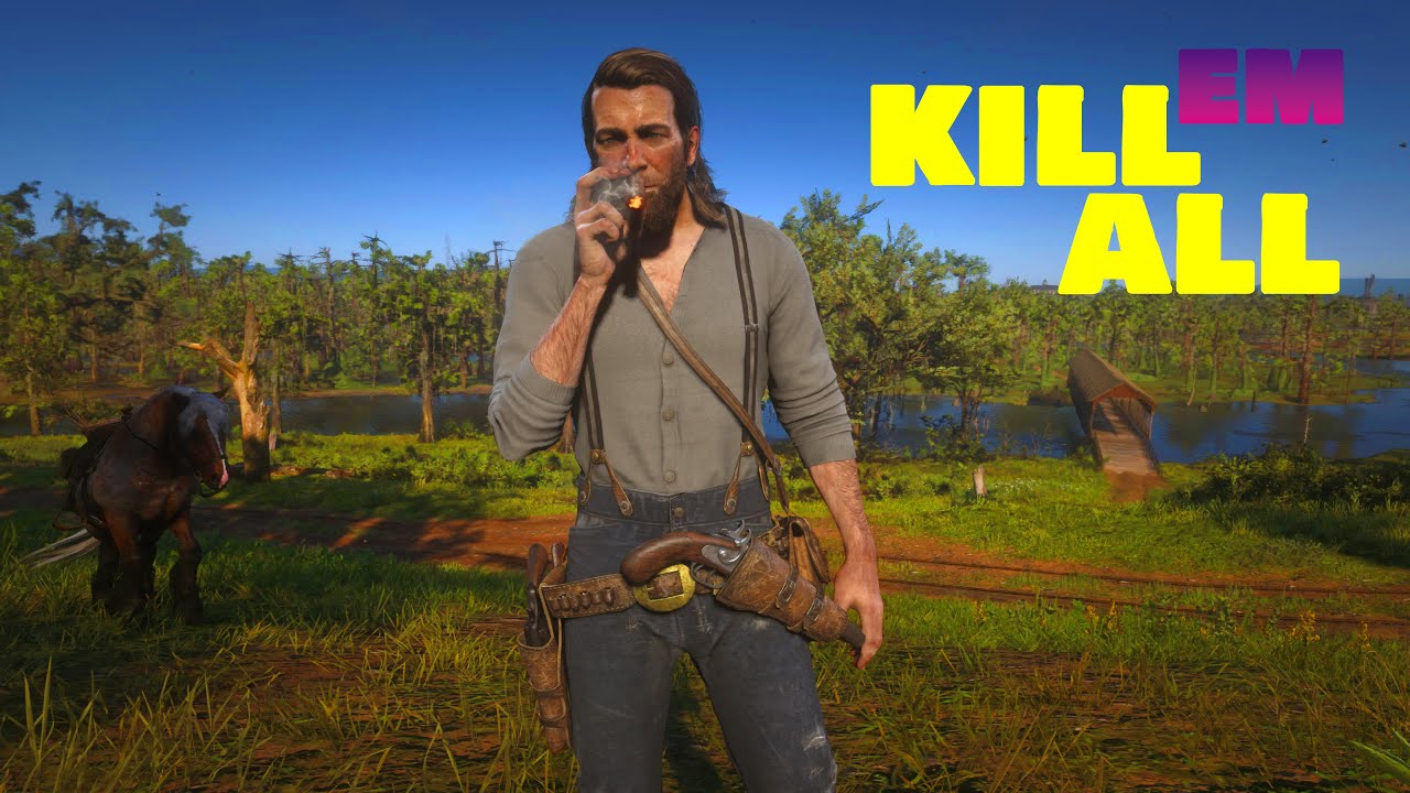 What Happens when you attack Fort Wallace : RDR2 - YouTube