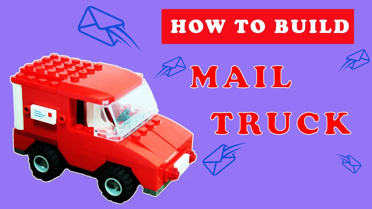 HOW TO BUILD LEGO MAIL TRUCK\ LegoKNACK Stop Motion - YouTube