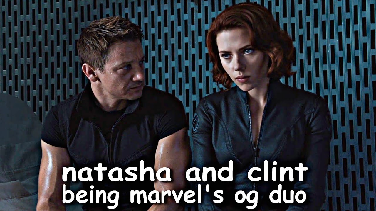 natasha and clint being marvel's og duo for almost four minutes - YouTube