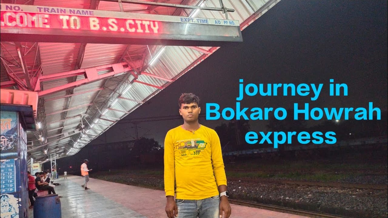 Bokaro Howrah express/18014 /3hours delay our train due to ...