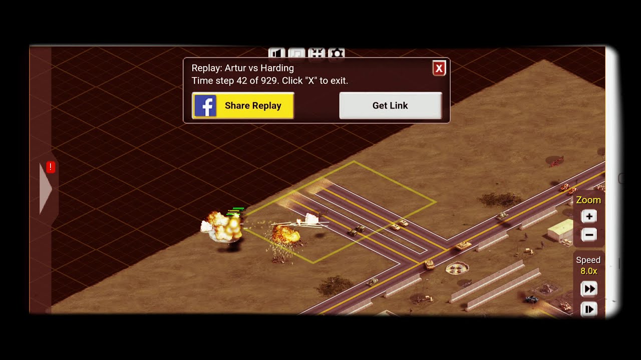 Thunder run war of Clans Harding L34 - YouTube