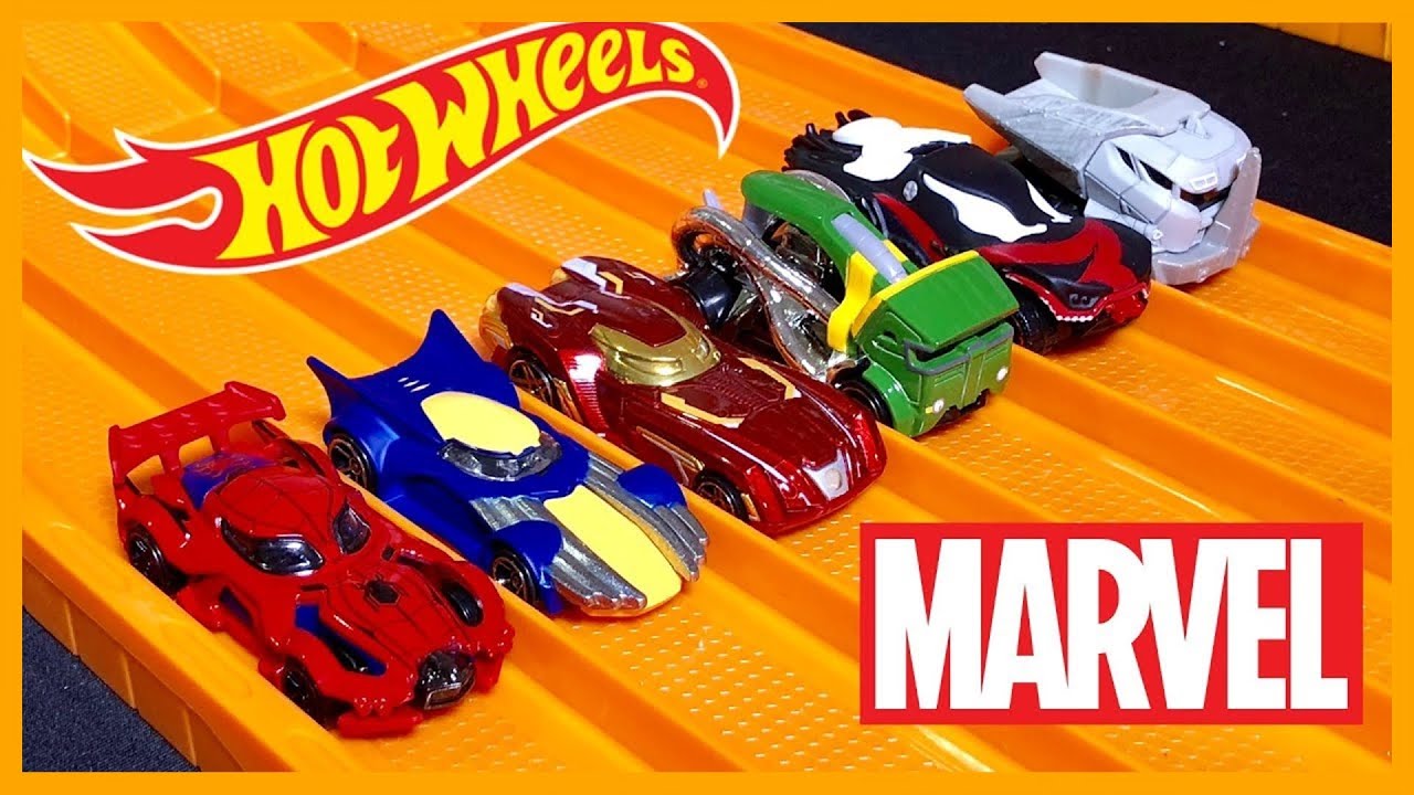 MARVEL CHARACTER CAR BATTLE ROYAL! - YouTube